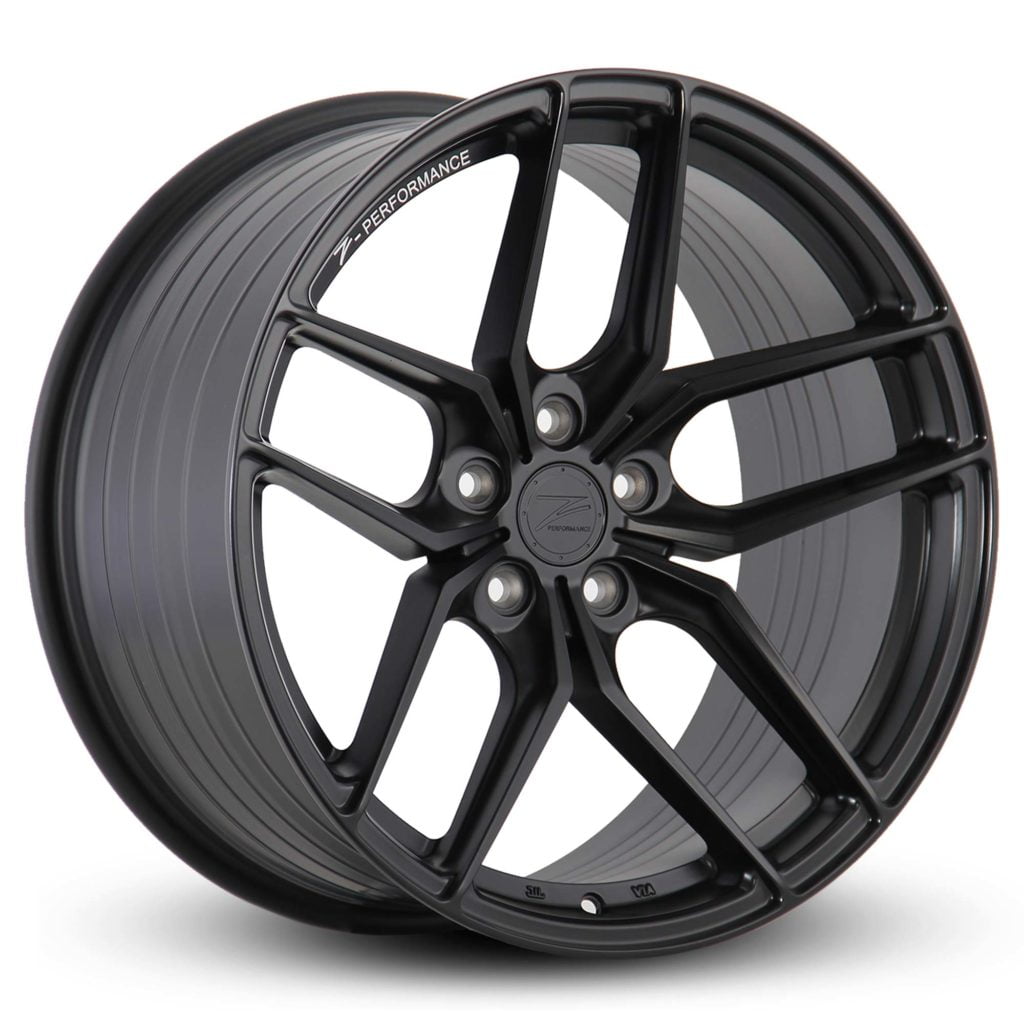 Z-PERFORMANCE ZP2.1 SERIES TEXTURED BLACK 19X9.5 5X120 WHEEL - CNC Wheels