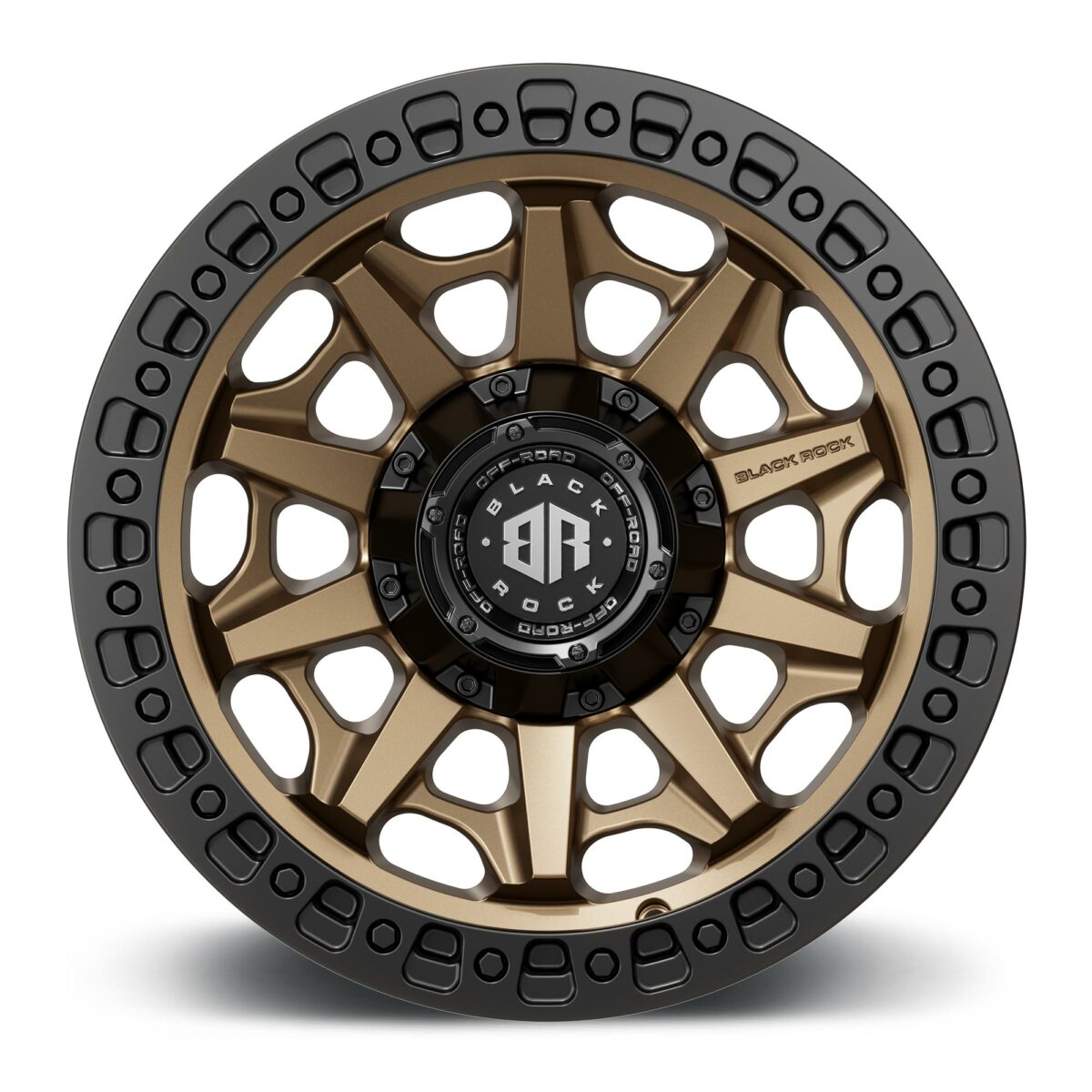 Jeep Wrangler Wheels And Tyres | Black Rock Cage Dark Bronze 17X9