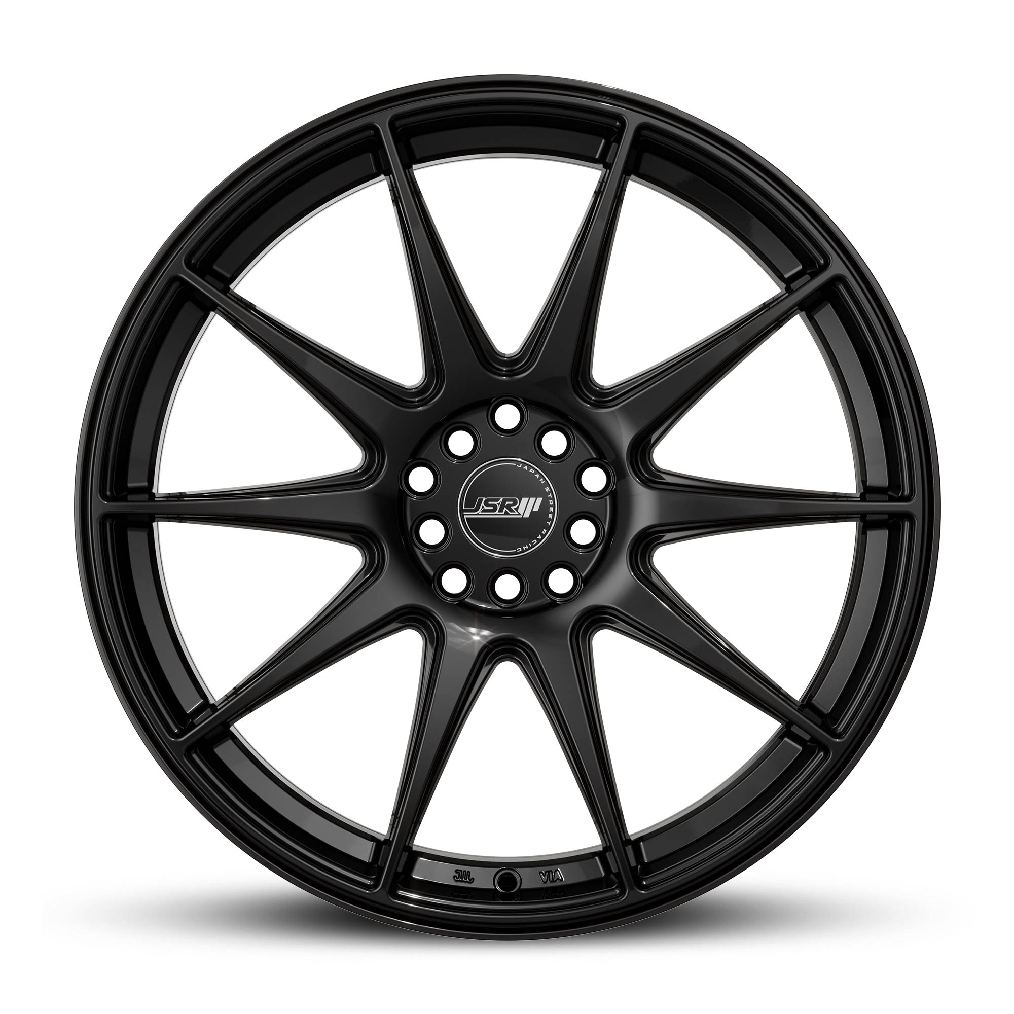 JSR ST29 GLOSS BLACK 19X8.5 5X100 WHEEL - CNC Wheels