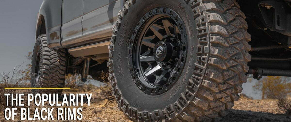 Why Are Black Rims So Popular? Read Before You Buy | CNC Wheels