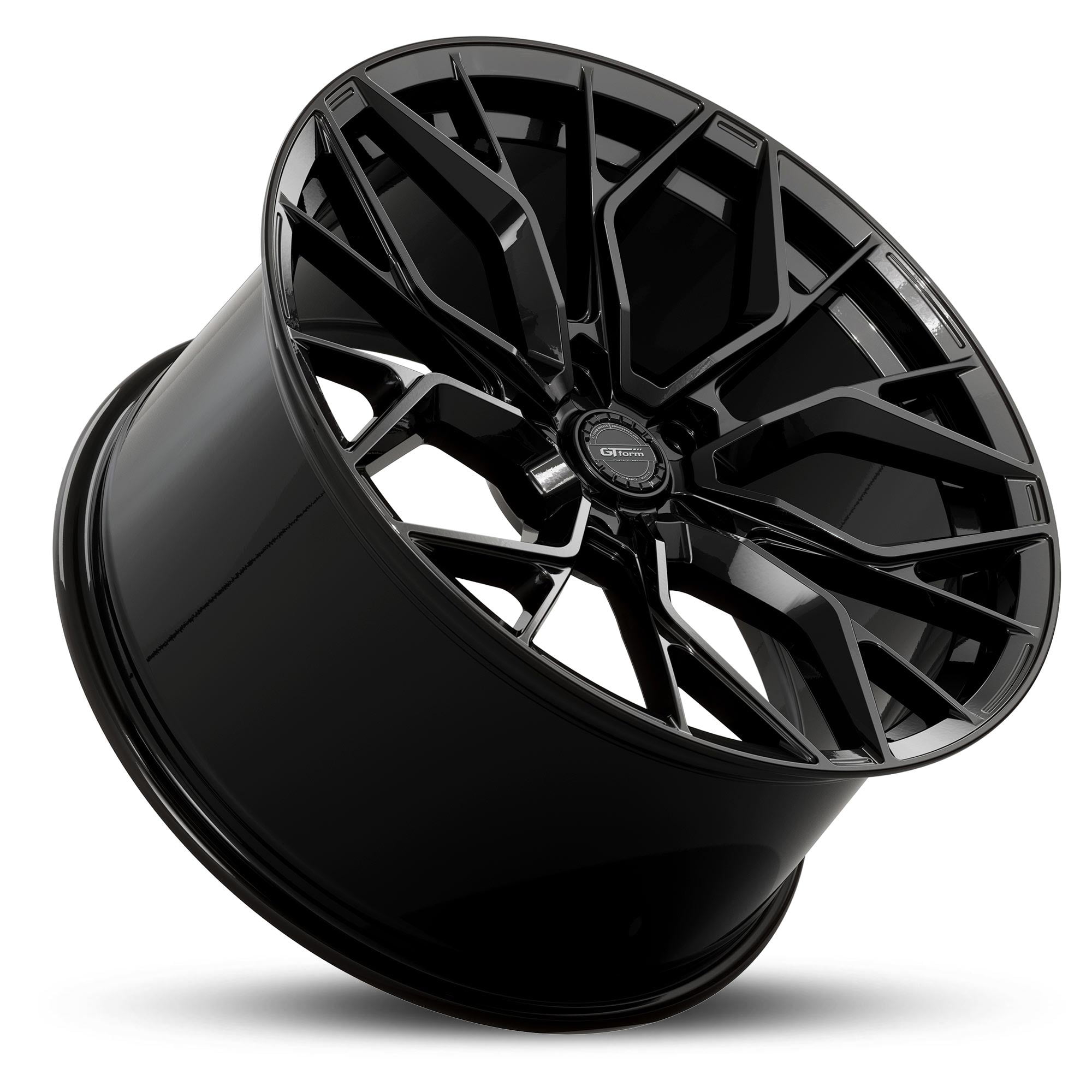 GT FORM MARQUEE GLOSS BLACK 19X8.5 5X127 WHEEL - CNC Wheels