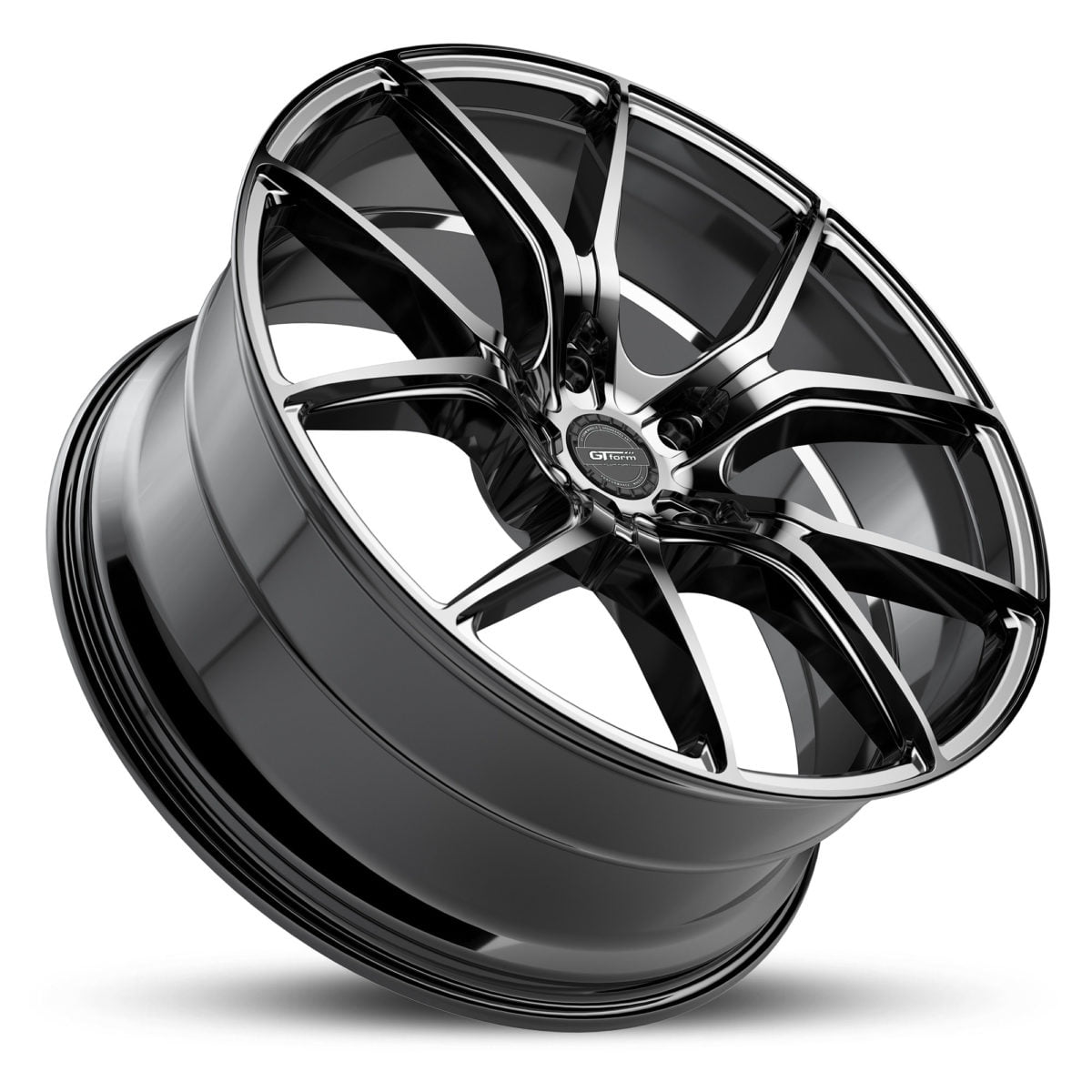 GT FORM VENOM BLACK CHROME 22X10 5X120 WHEEL - CNC Wheels