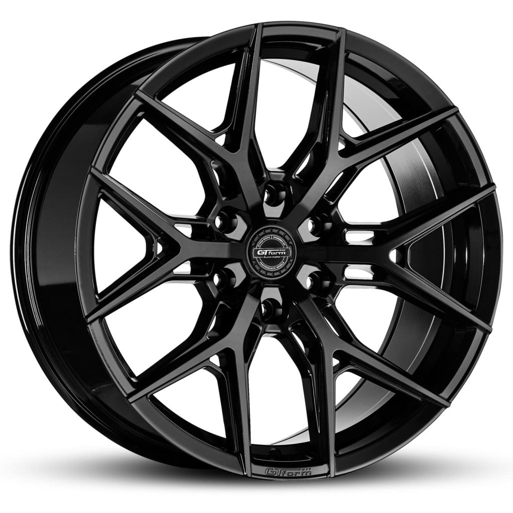 GT FORM GF-S1 GLOSS BLACK 20X9.5 6X139.7 WHEEL & TYRE PACKAGE - CNC Wheels