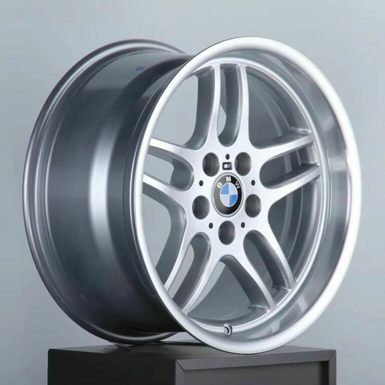 M PARALLEL WHEELS 18 INCH STAGGERED 5X120 SILVER MACHINED LIP