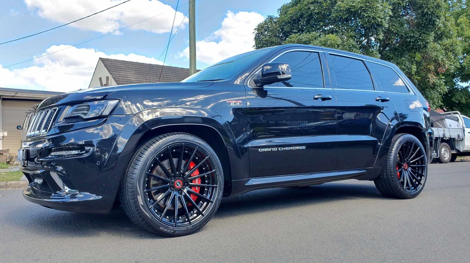 GT FORM ANVIL GLOSS BLACK 22X9 5X127 WHEEL & TYRE PACKAGE DEAL - CNC Wheels