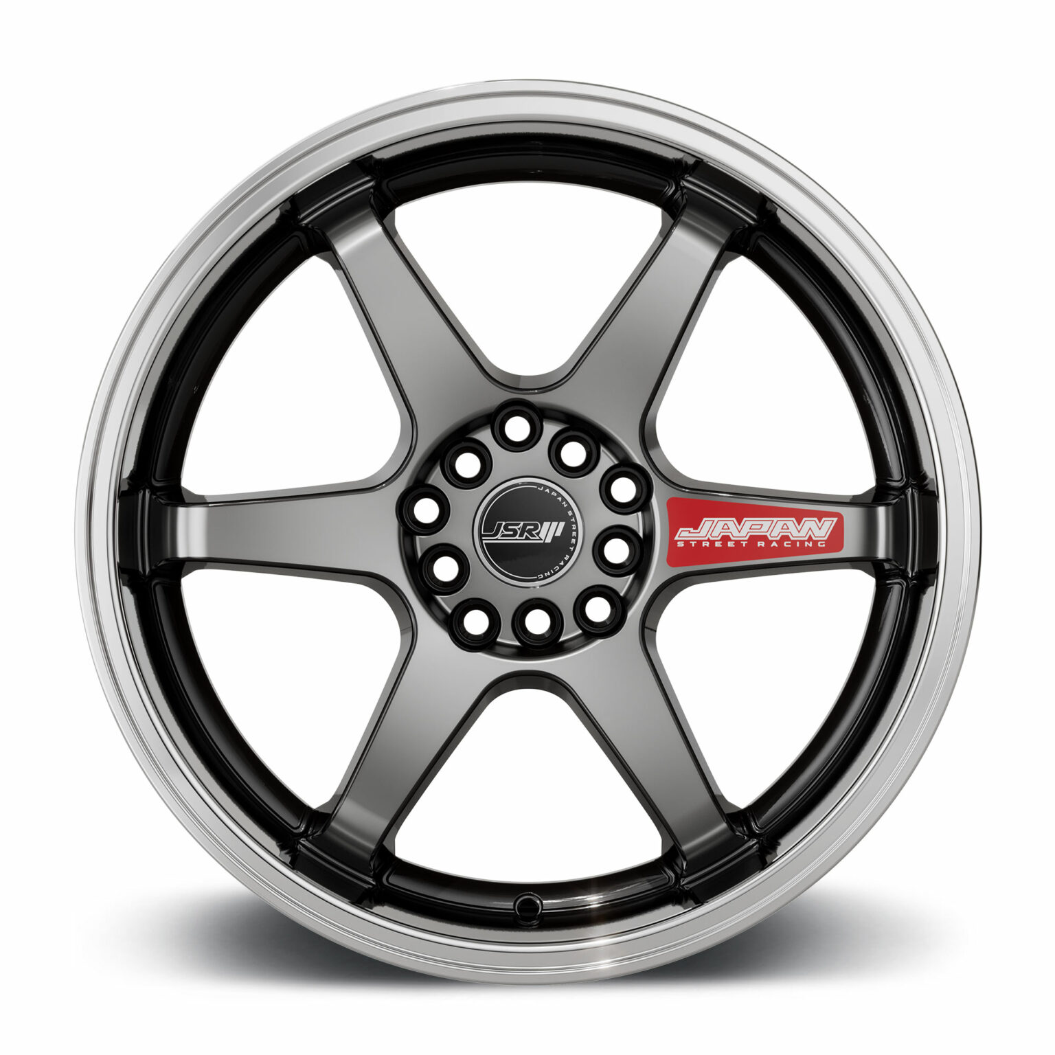 JSR ST21 BLACK TINTED 18X8.5 5X100 WHEEL & TYRE PACKAGE - CNC Wheels