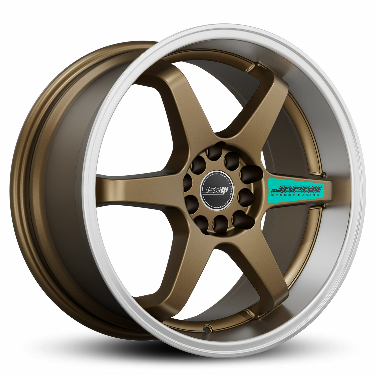 JSR ST21 BRONZE MACHINED LIP 18X8.5 5X118 WHEEL - CNC Wheels