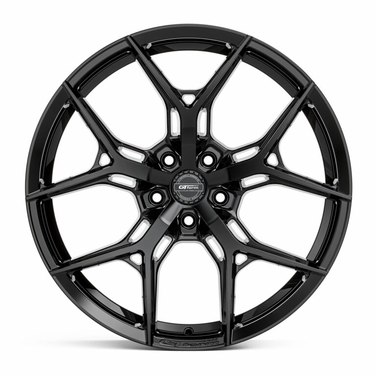 GT FORM TORQUE GLOSS BLACK 19X8.5 5X114.3 WHEEL - CNC Wheels