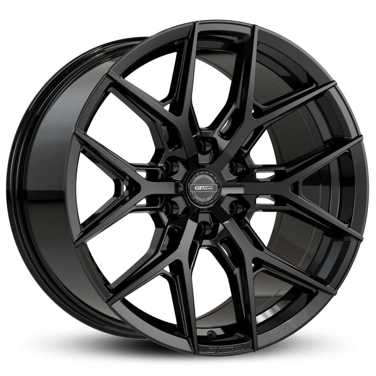 GT FORM GFS1 GLOSS BLACK 20X9.5 6X114.3 WHEEL - CNC Wheels