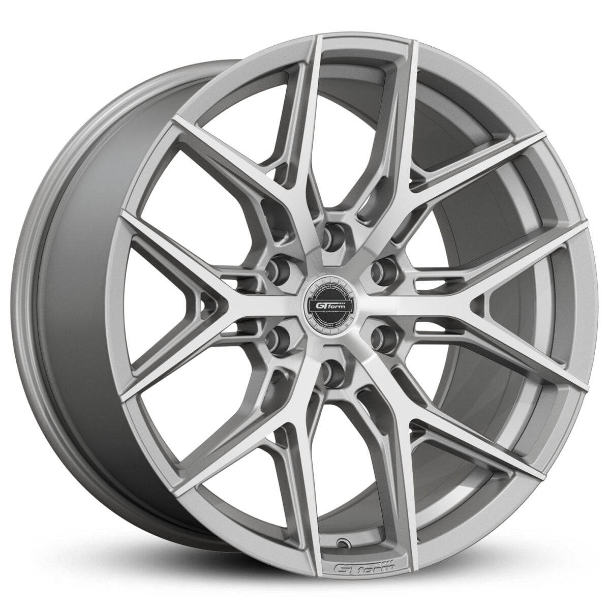 4X4 WHEELS GT FORM GFS1 SILVER MACHINED FACE 20X9.5 6X139.7 WHEEL