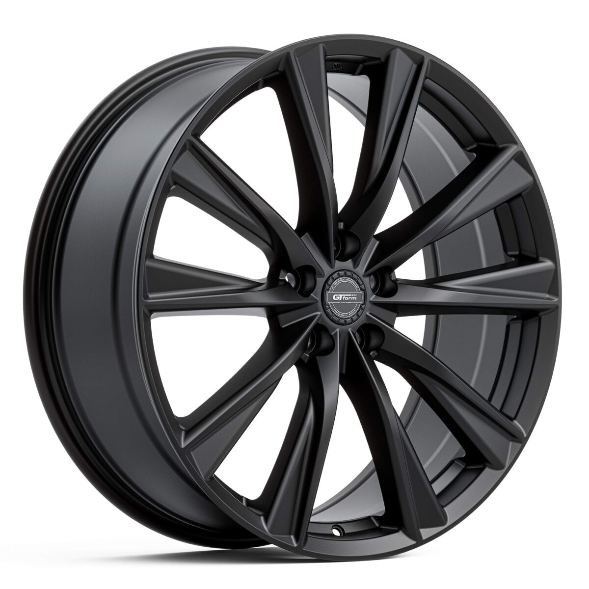 GT FORM REDOX SATIN BLACK 21X8 5X100 WHEEL - CNC Wheels