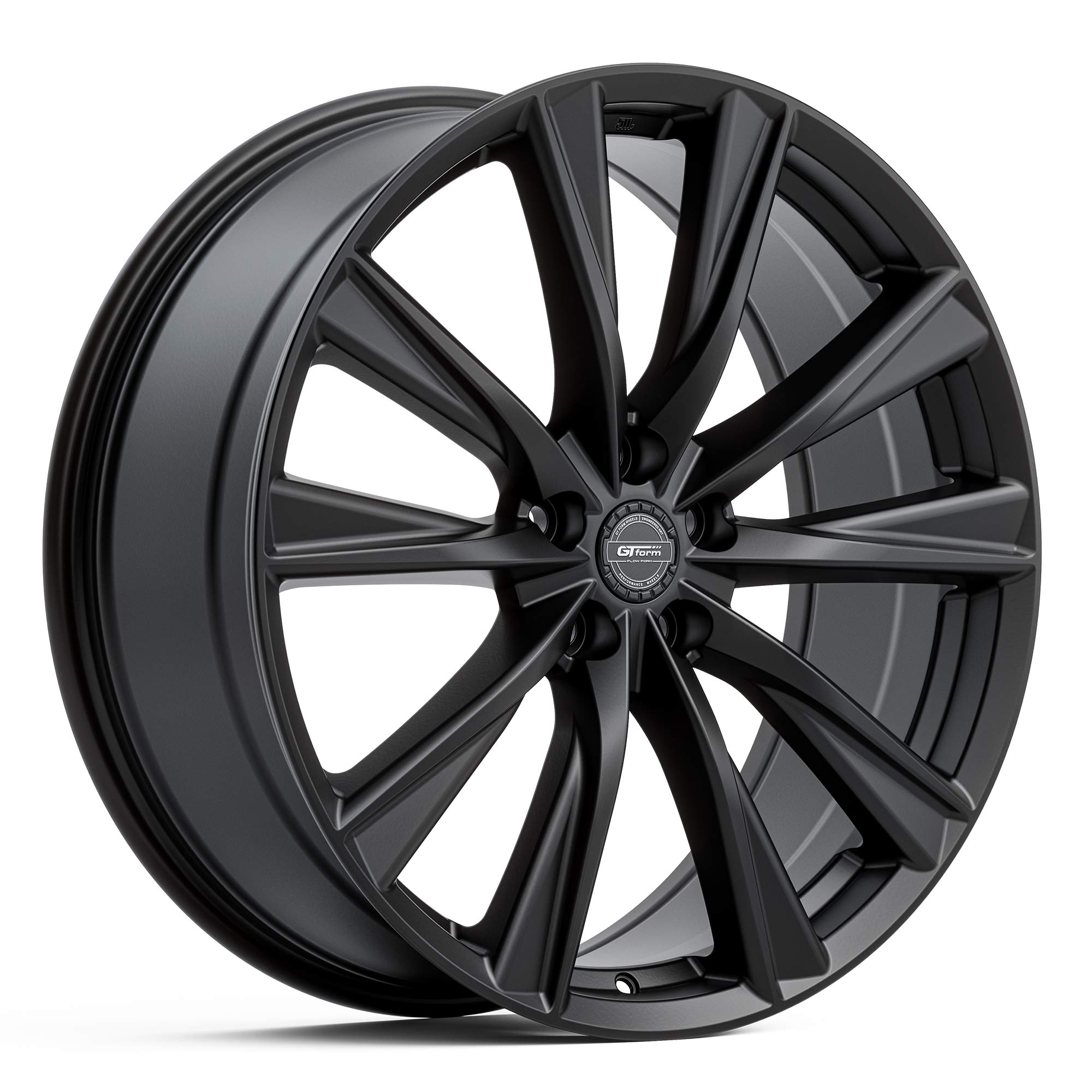 GT FORM REDOX SATIN BLACK 21X8 5X118 WHEEL - CNC Wheels