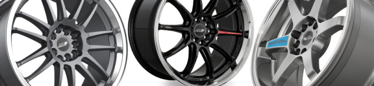 RACING WHEELS JSR ST37 GUNMETAL GREY MACHINED LIP 18X8.5 5X110 WHEEL
