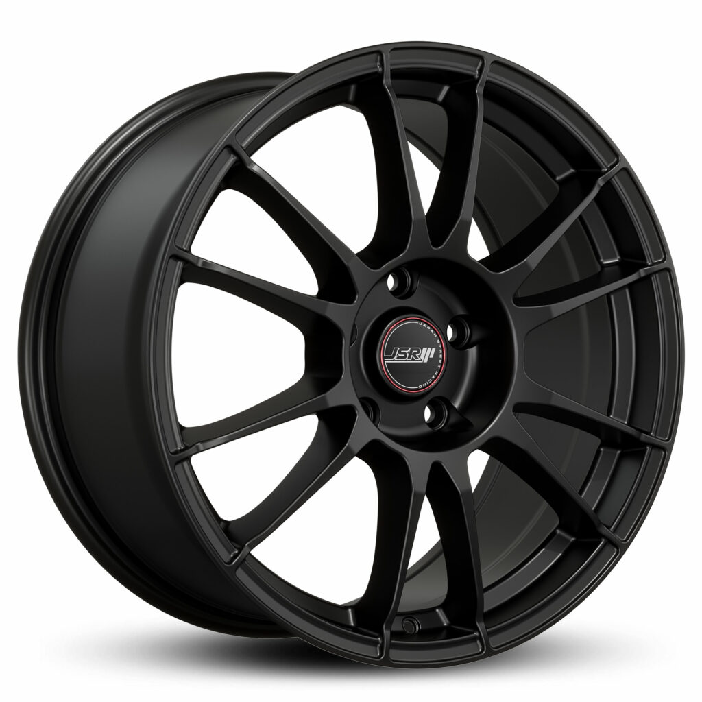 RACING WHEELS JSR ST23 SATIN BLACK 18X8 5X105 WHEEL & TYRE PACKAGE