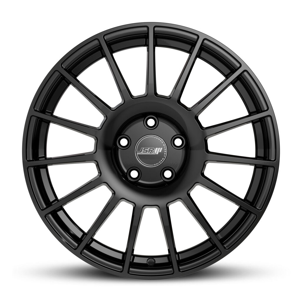 RALLY WHEELS JSR ST24 GLOSS BLACK 18X8 5X105 WHEEL