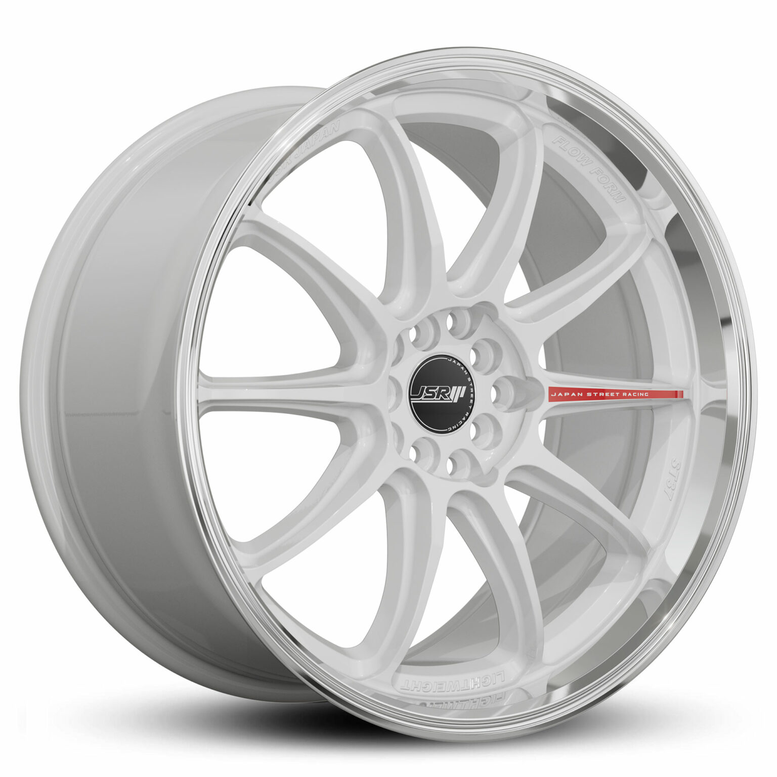 JSR ST37 GLOSS WHITE MACHINED LIP 19X8.5 5X120 WHEEL & TYRE PACKAGE ...
