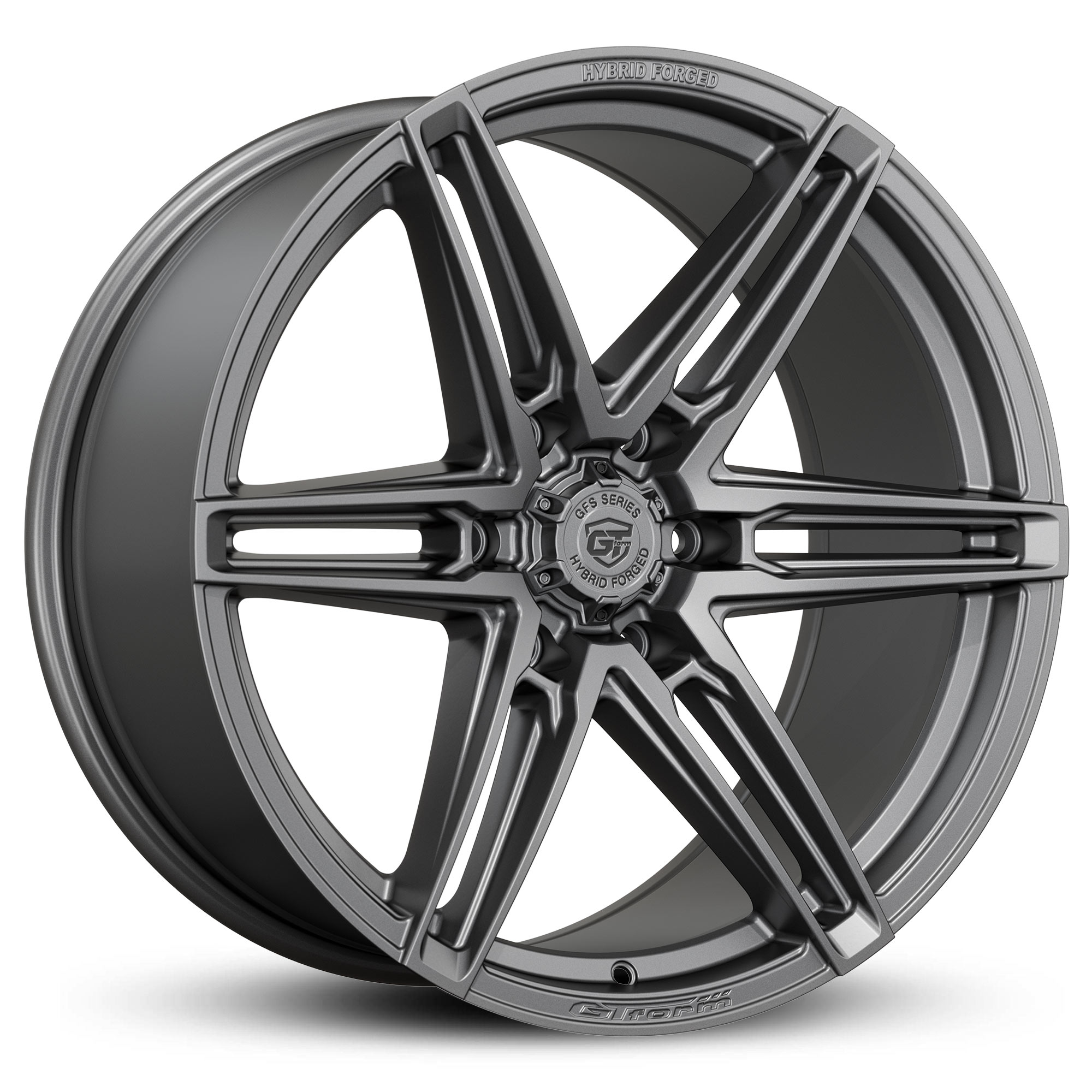 GT FORM GFS2 HYBRID FORGED SATIN GUNMETAL GREY 20X9.5 6X139.7 WHEEL ...