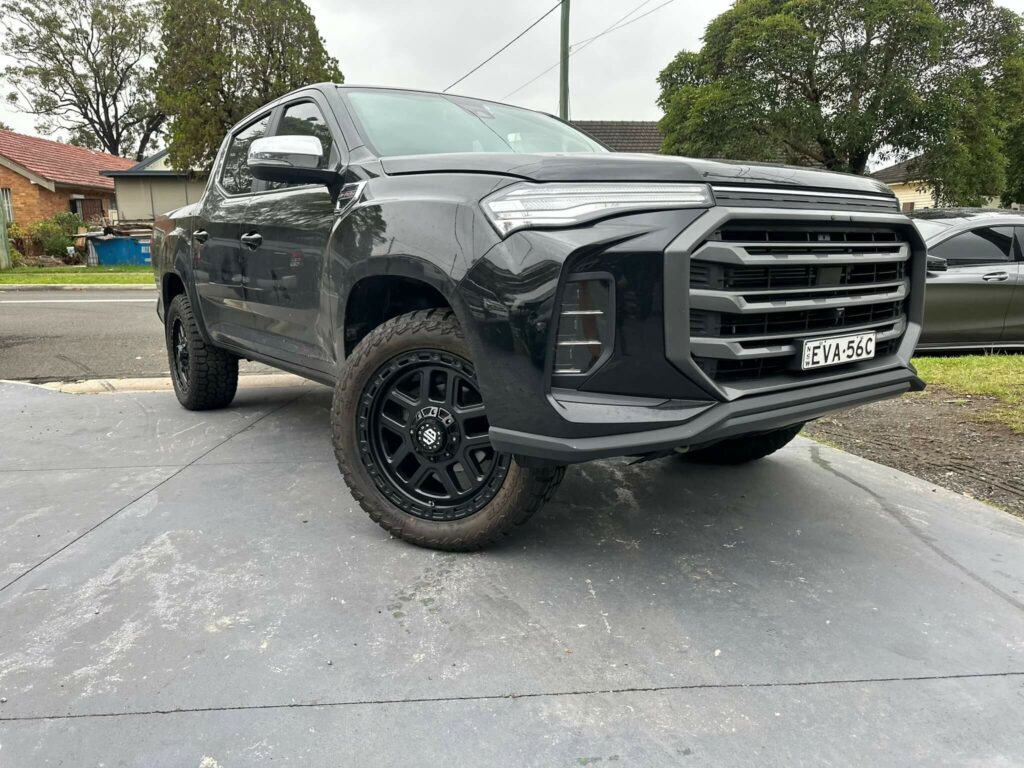 BLACK ROCK RAID SATIN BLACK 20X9 6X130 WHEEL - CNC Wheels