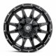 BLACK ROCK PREDATOR GLOSS BLACK MILLED 20X10 6X139.7 WHEEL - CNC Wheels