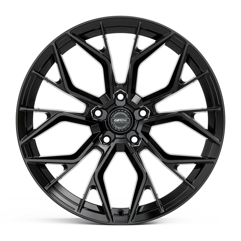 GT FORM MARQUEE GLOSS BLACK 19X8.5 5X112 WHEEL - CNC Wheels