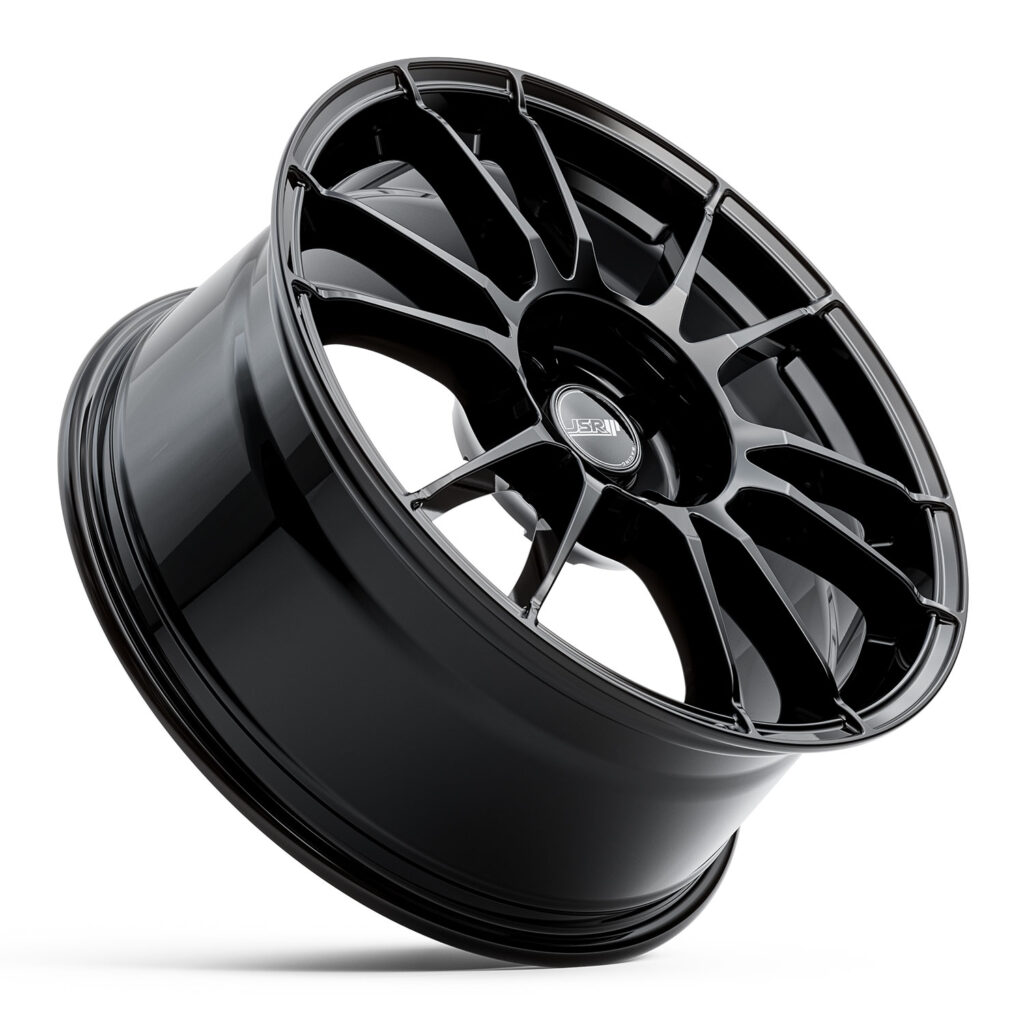 RACING WHEELS JSR ST23 GLOSS BLACK 18X8 5X115 WHEEL