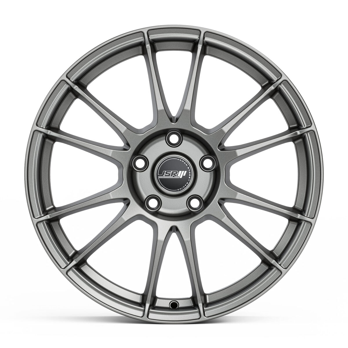 RACING WHEELS JSR ST23 SATIN GUNMETAL GREY 18X8 5X100 WHEEL ONLY
