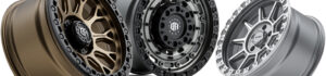 BLACK ROCK MILITARY ARMY GREEN WITH BLACK RING WHEEL & TYRE PACKAGE ...