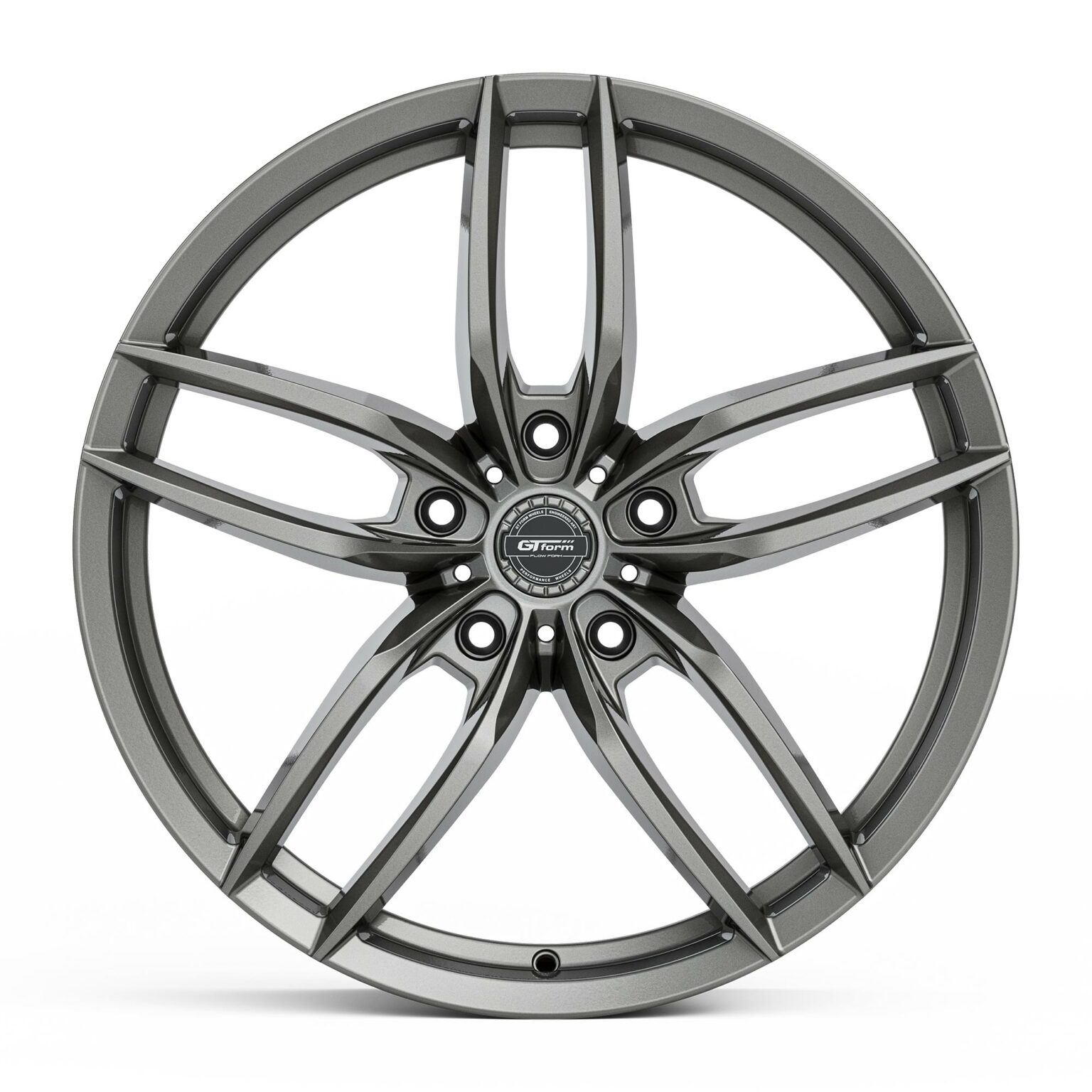GT FORM SHADOW GLOSS GUNMETAL 19X8.5 5X114.3 WHEEL WHEEL | CNC Wheels