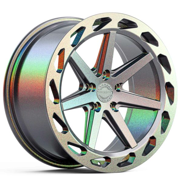 GT FORM HF4.1 HYBRID FORGED SATIN BLACK 20X9 5X112 WHEEL - CNC Wheels