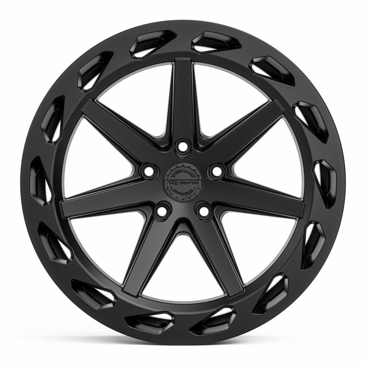GT FORM HF4.1 HYBRID FORGED SATIN BLACK 20X9 5X114.3 WHEEL - CNC Wheels