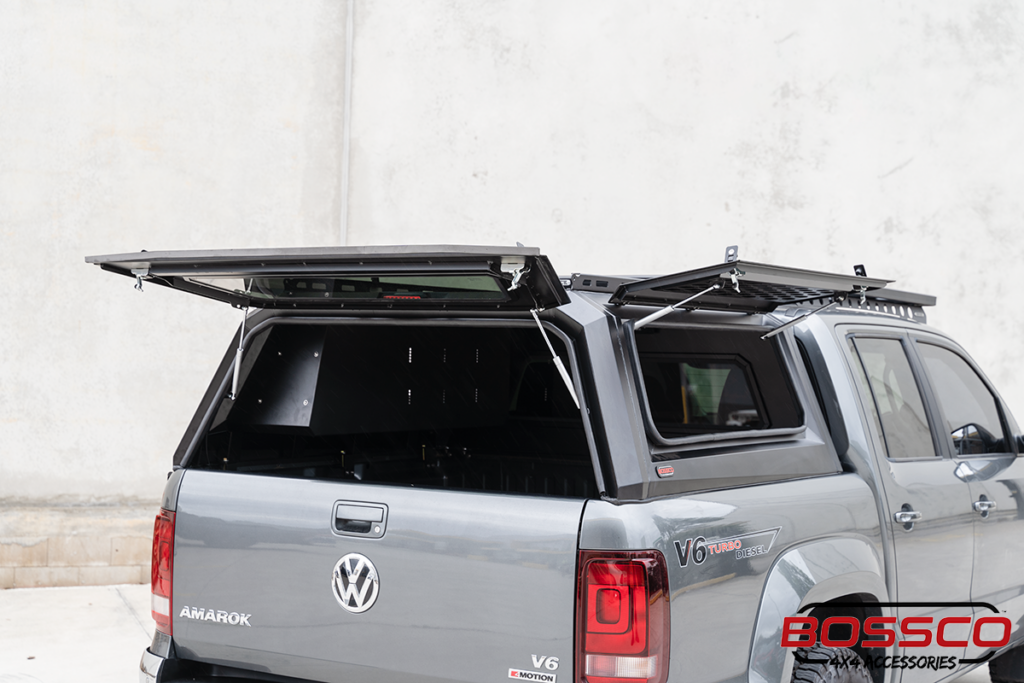 BCX BLACK ALUMINIUM TUB CANOPY FOR VOLKSWAGEN AMAROK 2H 2009-2022 - CNC ...