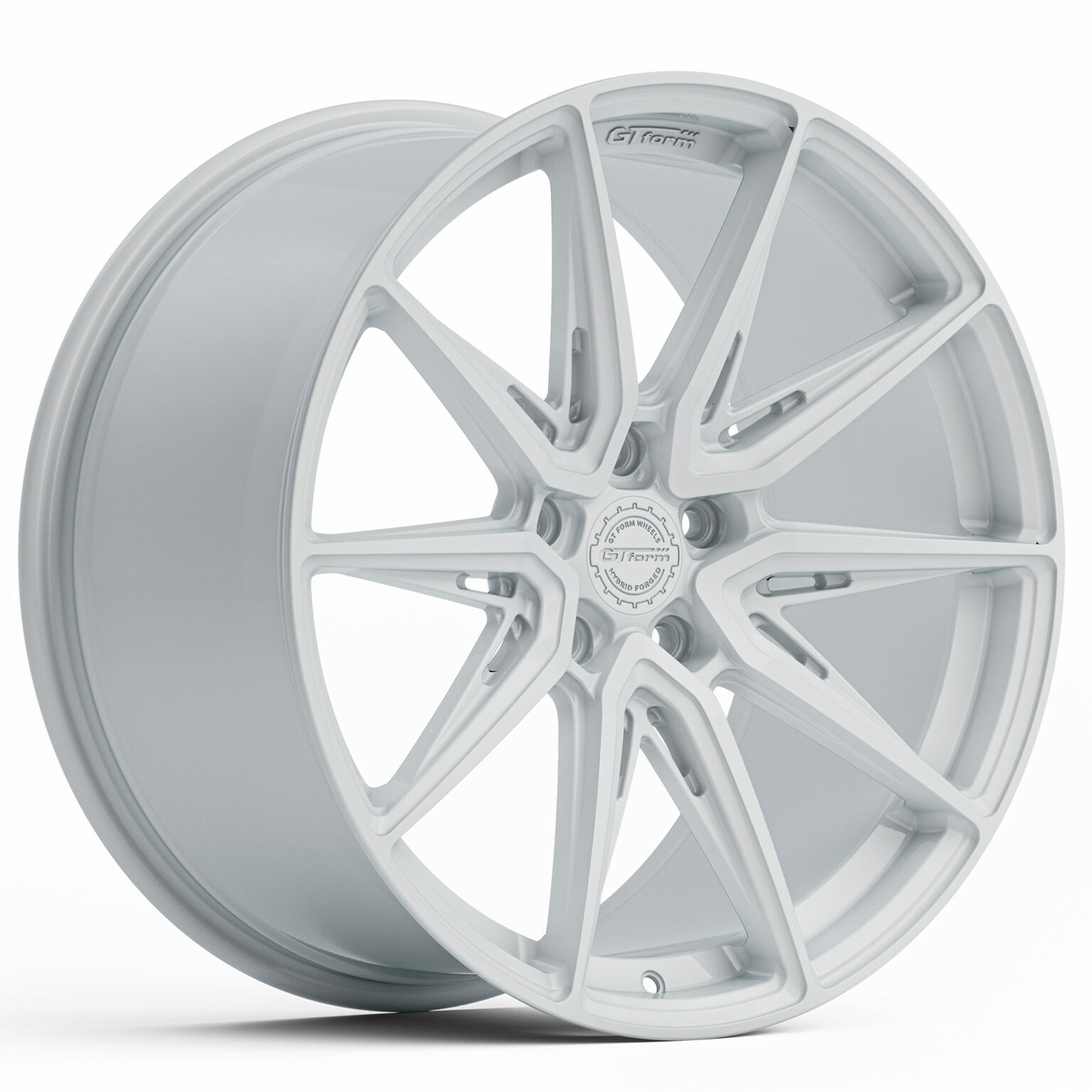 GT FORM HF2.1 HYBRID FORGED BRUSHED TITANIUM 20X9 5X112 WHEEL - CNC Wheels