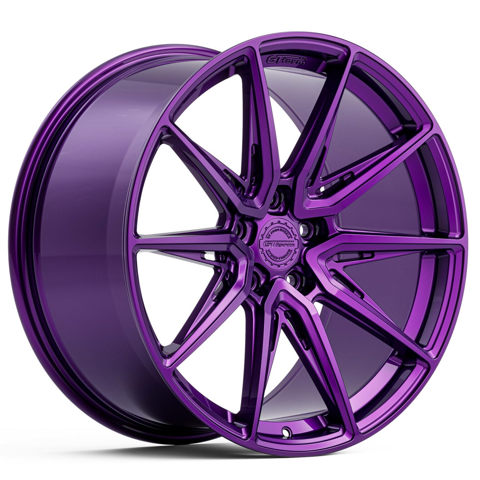 GT FORM HF2.1 HYBRID FORGED BRUSHED TITANIUM 20X9 5X112 WHEEL - CNC Wheels