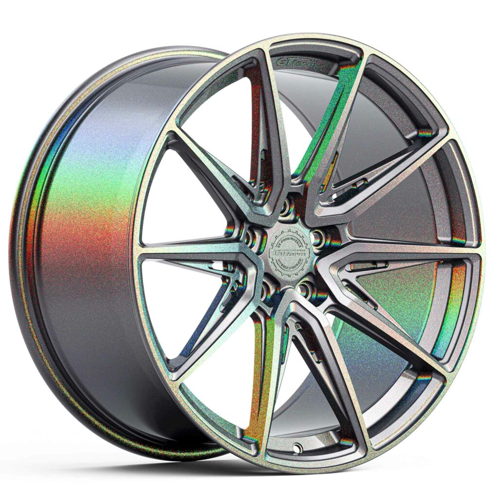 GT FORM HF2.1 HYBRID FORGED DOUBLE TINTED BLACK 20X10.5 5X120 WHEEL ...