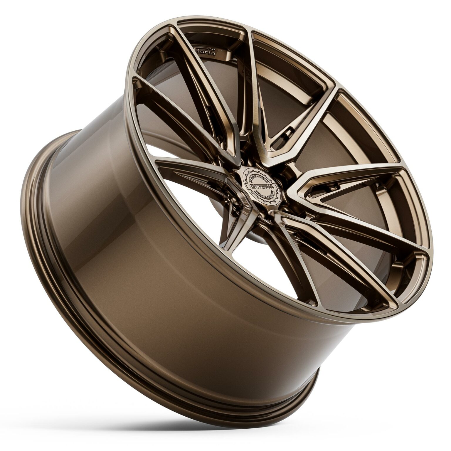 GT FORM HF2.1 HYBRID FORGED BRUSHED BRONZE 20X9 5X115 WHEEL ONLY - CNC ...