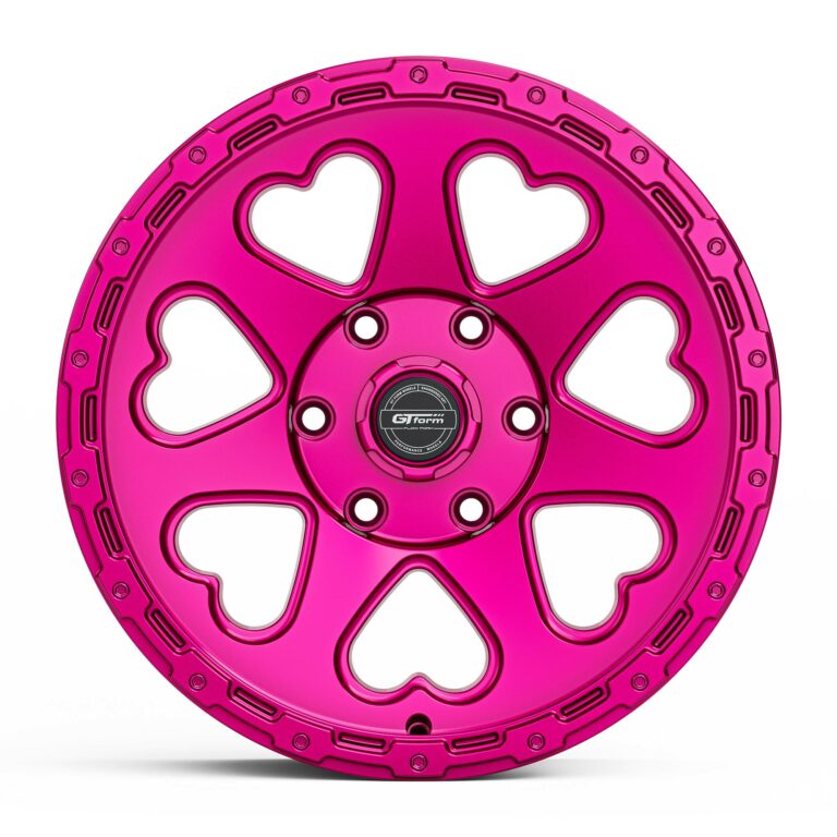GT FORM HEARTS SUV WHEELS HOT PINK 17X9 6X139.7