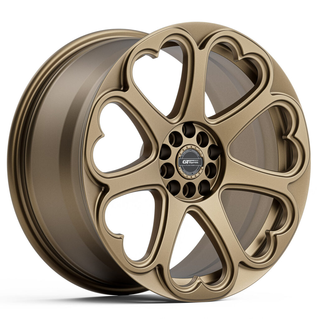 GT FORM HEARTS HIGHLAND BRONZE 18X8.5 5X112 WHEEL | CNC Wheels