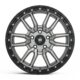 4X4 WHEELS BLACK ROCK RAMBLER DARK GREY 17X8.5 6X139.7 RIMS
