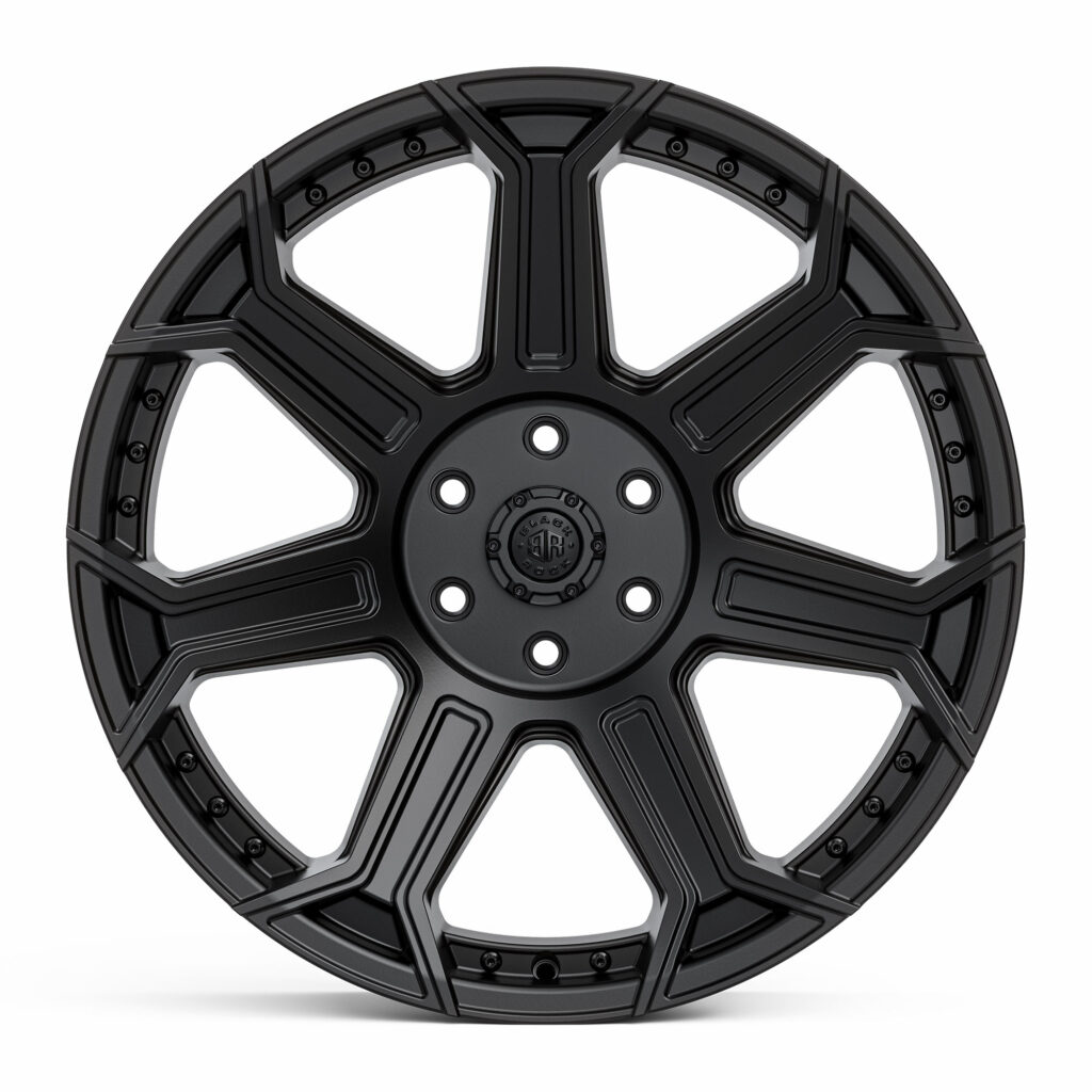 Black Rock Havoc 22 Inch Wheels | 4x4 Rims for Off-Road Excellence