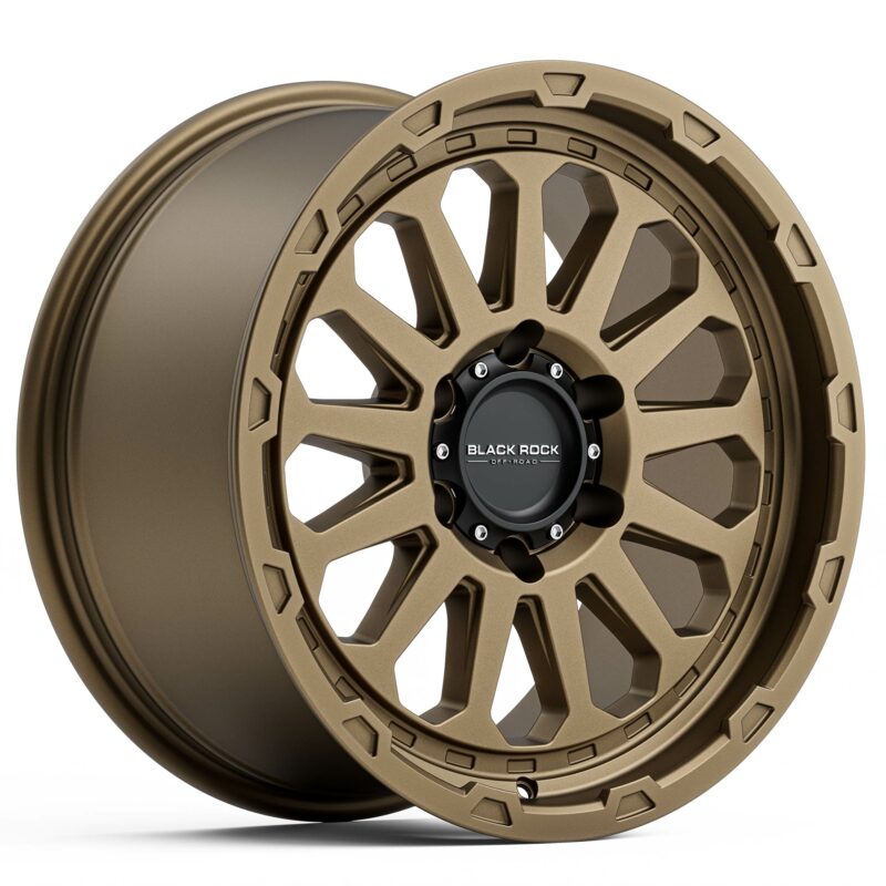 BLACK ROCK PRIME BRONZE 18X9 6X139.7 WHEEL - CNC Wheels