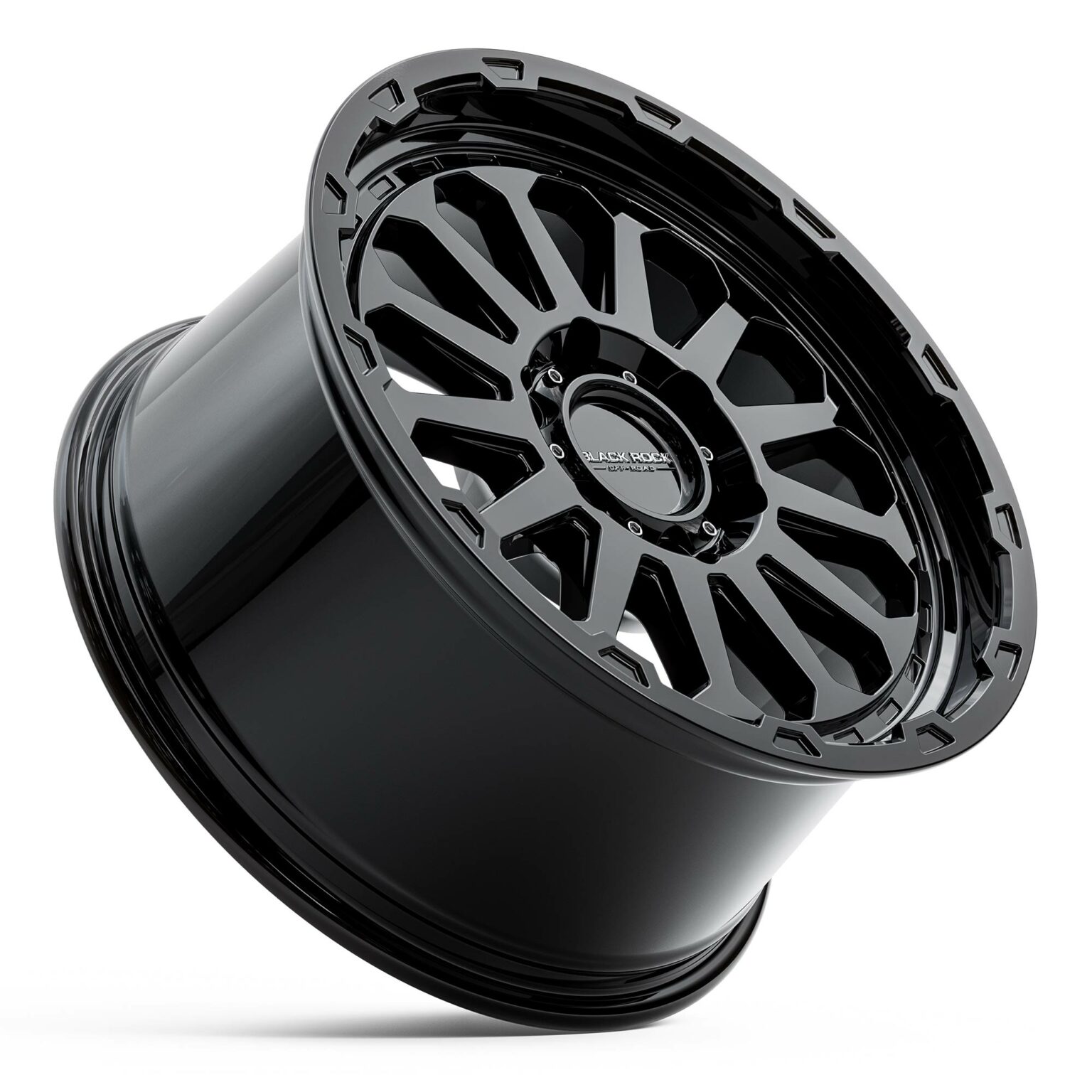 BLACK ROCK PRIME GLOSS BLACK 18X9 6X139.7 WHEEL - CNC Wheels