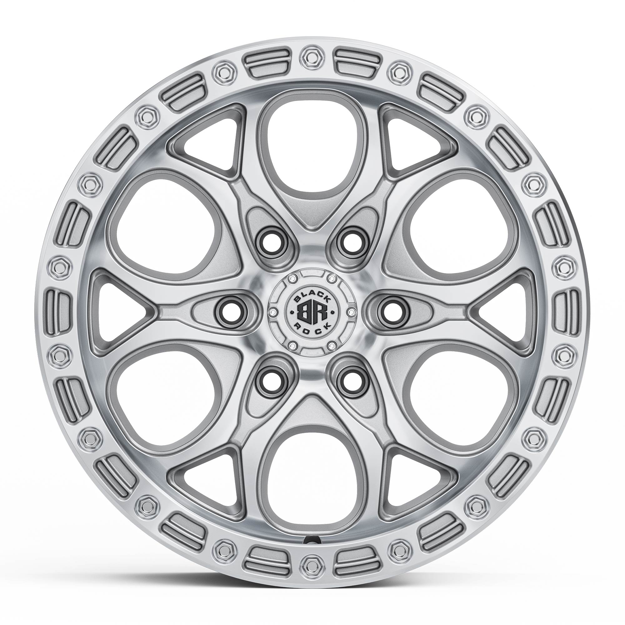 4X4 RIMS BLACK ROCK BOLT GUNMETAL 18 INCH 6X139.7