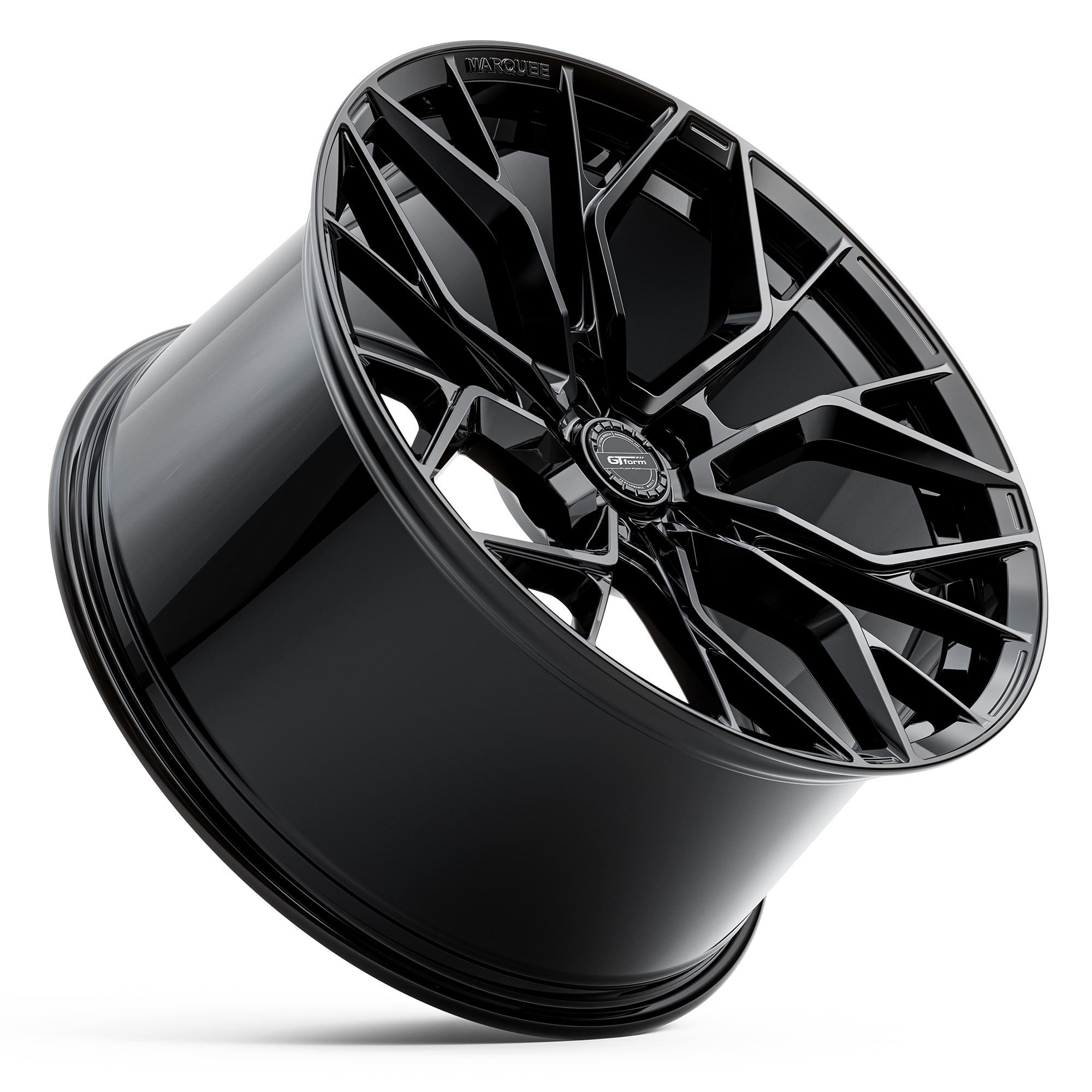 GT FORM MARQUEE GLOSS BLACK 22X9 5X115 WHEEL | CNC Wheels