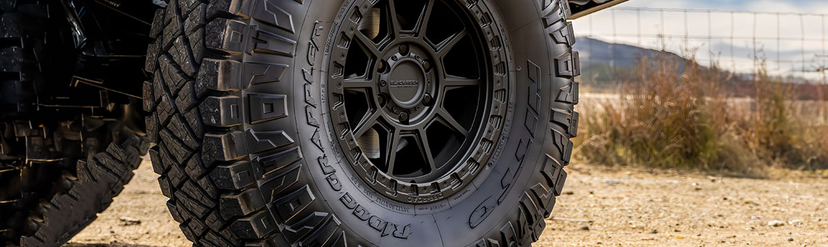 Nitto 114Q Ridge Grappler 33x12.5R22 - CNC Wheels