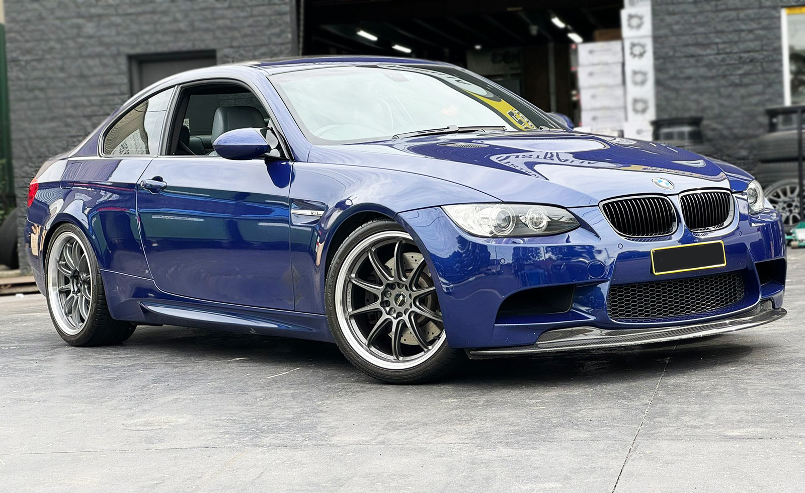 RACING WHEELS JSR ST37 GUNMETAL GREY MACHINED LIP 19X9.5 5X112 WHEEL ONLY