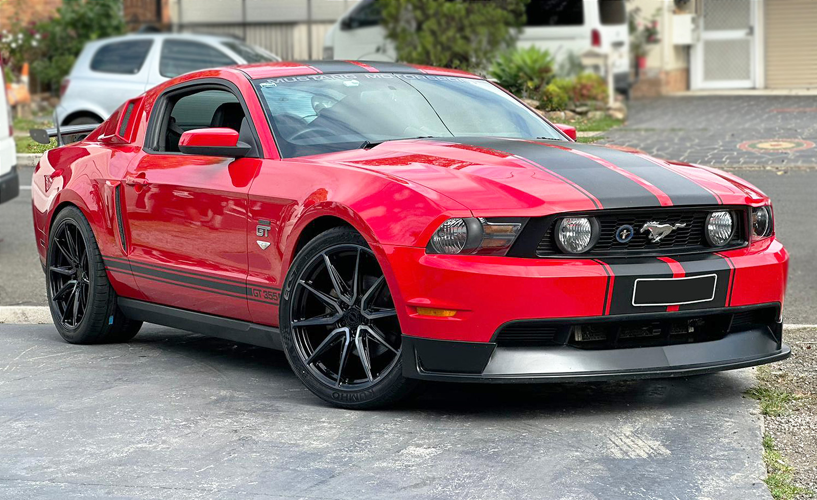 GT FORM HF2.1 HYBRID FORGED DOUBLE TINTED BLACK 20X12 5X120 WHEEL ONLY ...