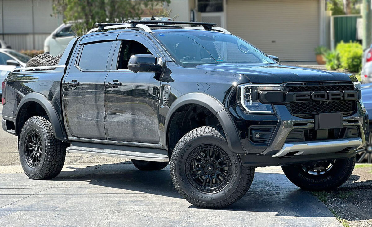 4X4 WHEELS BLACK ROCK RAMBLER SATIN BLACK 18X8.5 6X139.7 RIMS