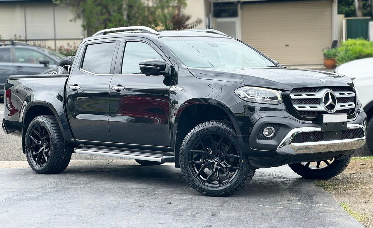 GT FORM GFS1 GLOSS BLACK 20X9 6X139.7 WHEEL & TYRE PACKAGE - CNC Wheels