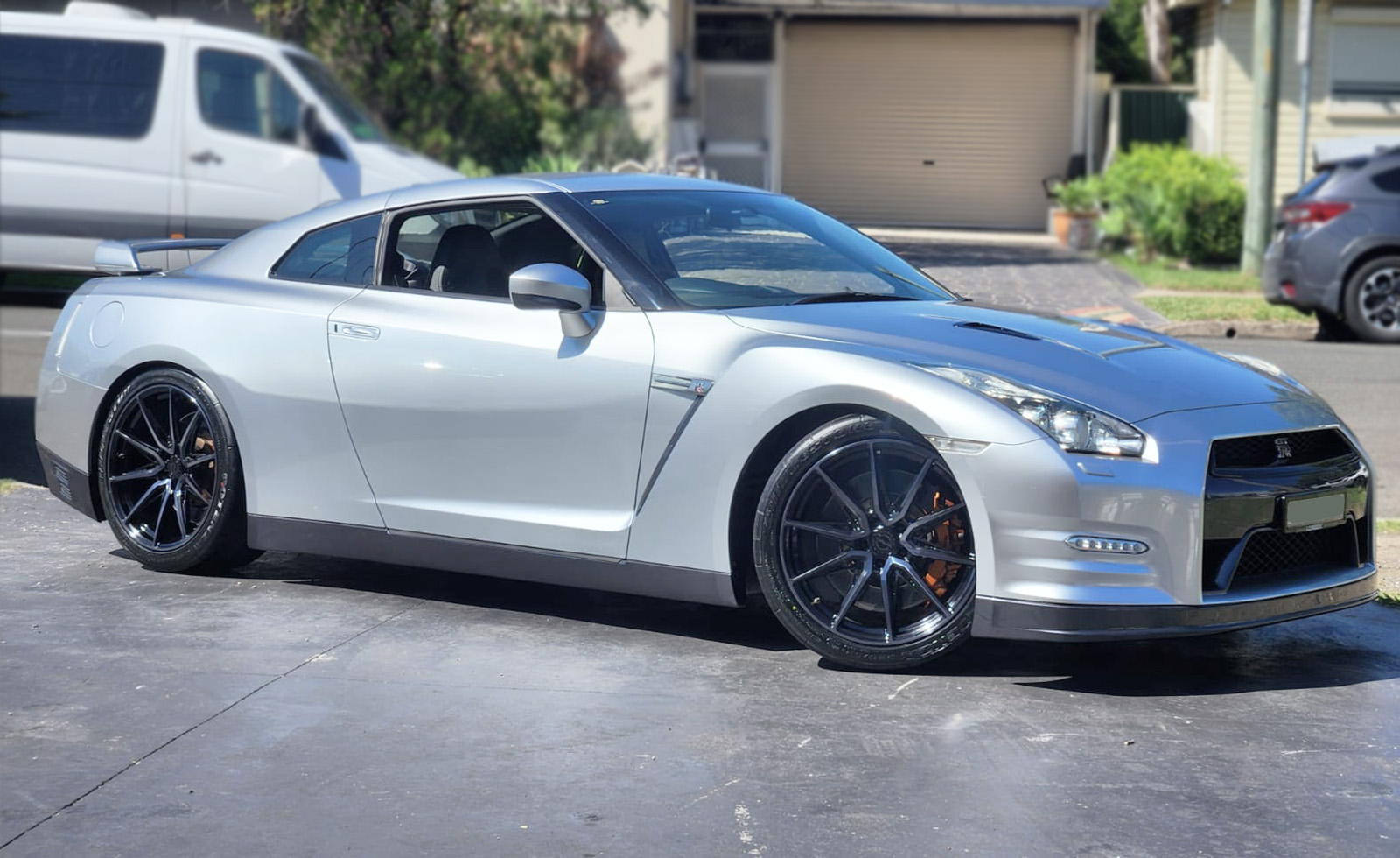 GT FORM HF2.1 HYBRID FORGED DOUBLE TINTED BLACK 20X12 5X120 WHEEL ONLY ...