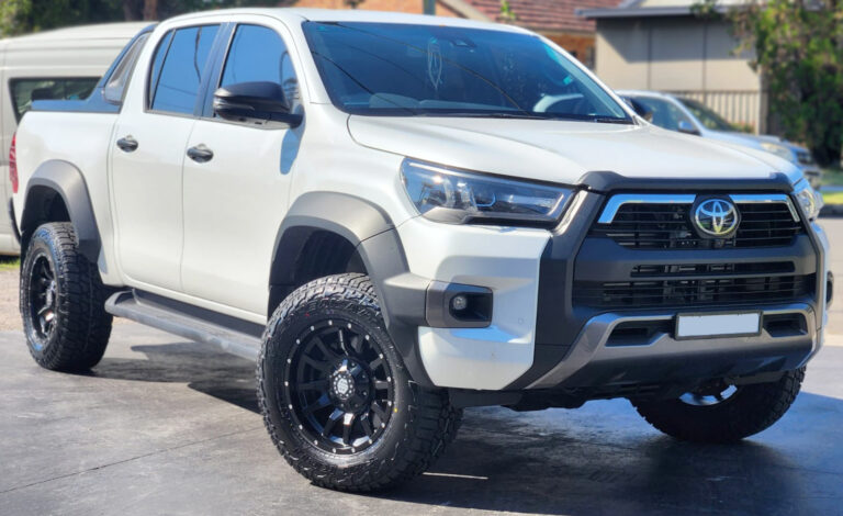 BLACK ROCK PREDATOR SATIN BLACK 22X12 6X139.7 WHEEL - CNC Wheels